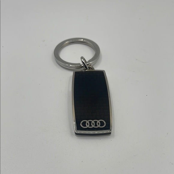 Accessories | Audi Keychain Black And Silver Keychain | Poshmark